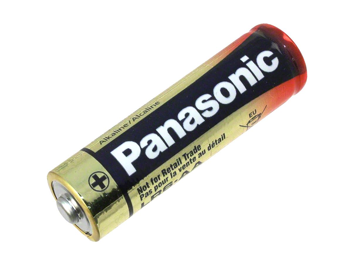 Panasonic Industrial AA 1.5 Volt Alkaline Battery - Box of 20